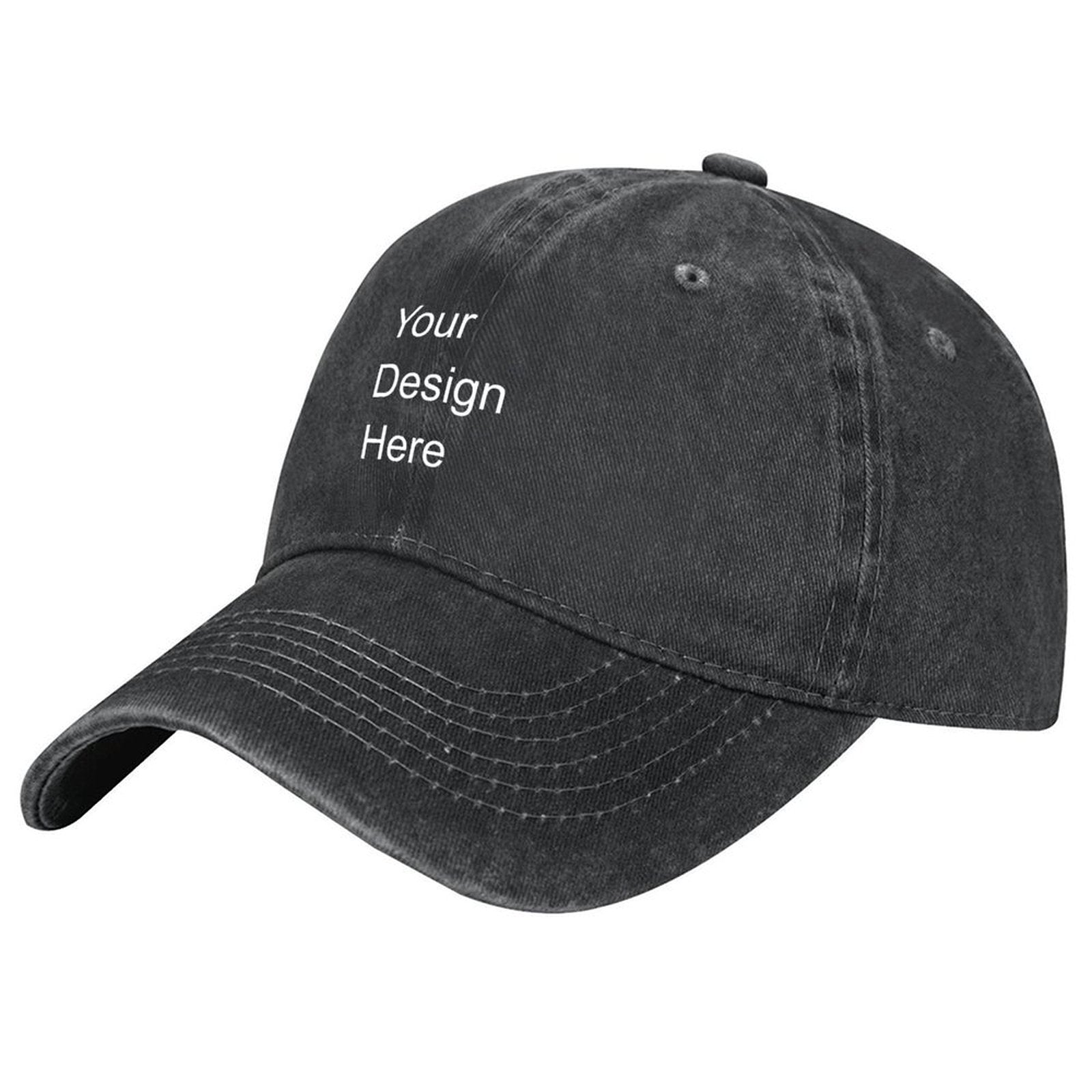 FS0803005Washed Denim Hat Washed Black-style One Size – Inkmay